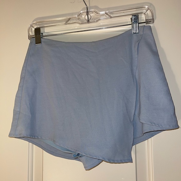 She + Sky | Shorts | Shesky Light Blue Skort | Poshmark